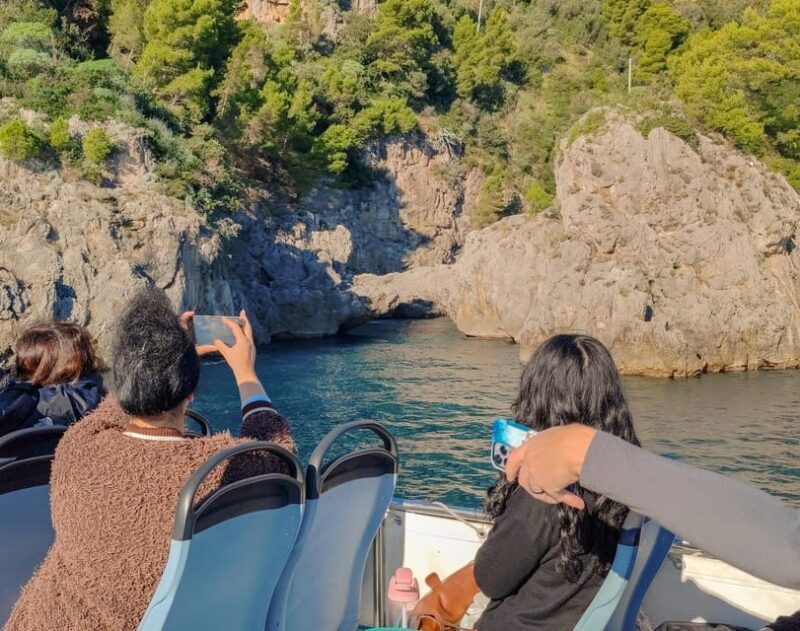 From Amalfi: Coast & Furore Fjord Boat Tour with Swim Break - Frequently Asked Questions