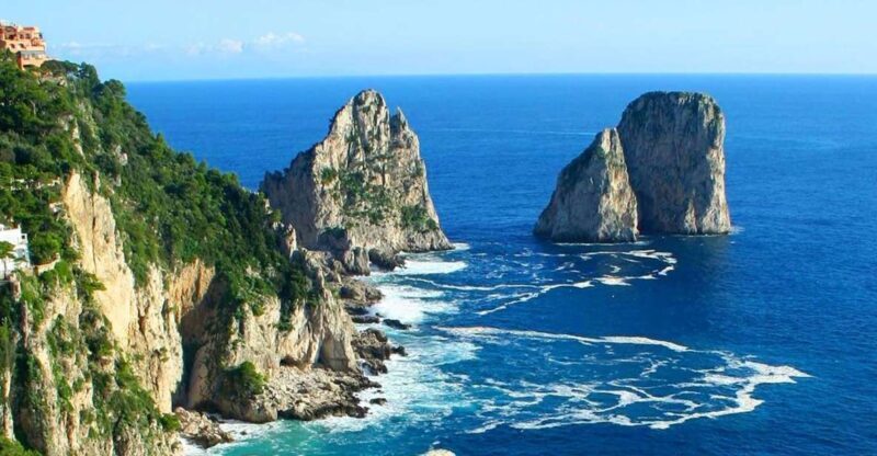 From Amalfi: Group Boat Tour to Capri with Swimming - Key Points