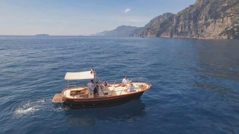 From Amalfi: private 8-meter boat trip on the Amalfi Coast - Scenic Beauty and Wildlife