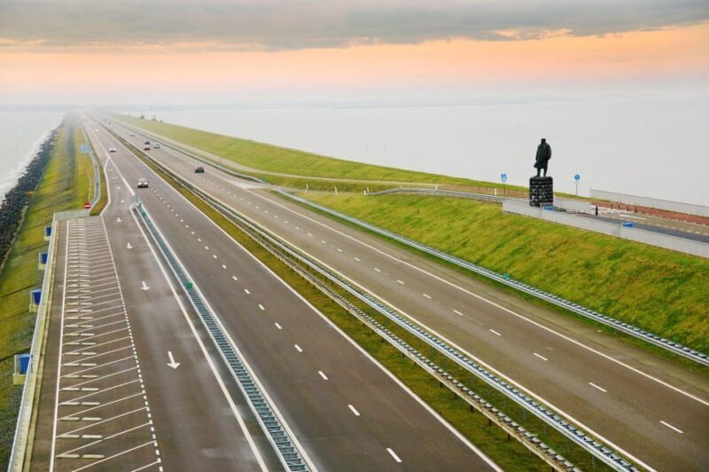 From Amsterdam: Tour to 5 unique and intriguing hidden gems! - The Afsluitdijk: A Marvel of Dutch Water Management