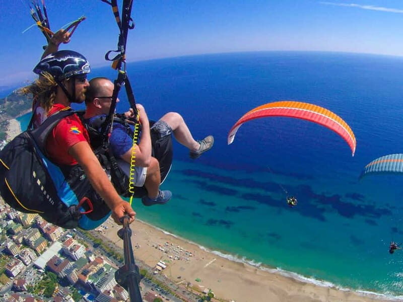 From Antalya: Paragliding Experience w/ Opt. Human Slingshot - An Adventure from Start to Finish