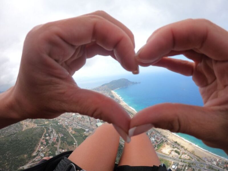 From Antalya/Side: Tandem Paragliding in Alanya - What’s Included & What’s Not