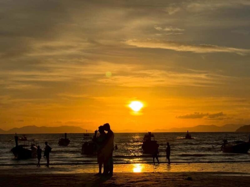 From Ao Nang: Phi Phi Islands, 4 Islands Tour w/ Sunset BBQ - An in-Depth Look at the Phi Phi & 4 Islands Tour