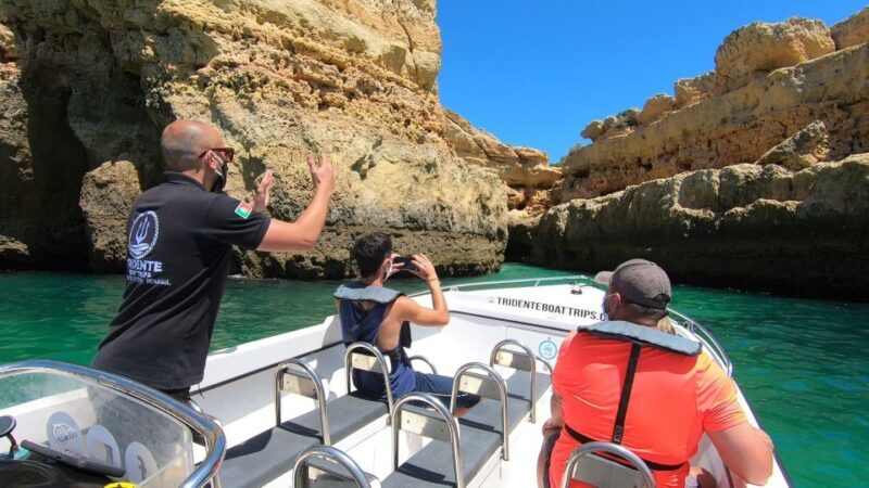 From Armação de Pêra: Benagil Caves and Beaches Boat Tour - The Experience of a Small Boat Tour