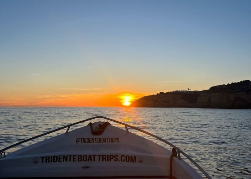 From Armação de Pêra: Sunset Benagil Caves Boat Tour - A Closer Look at the Tour