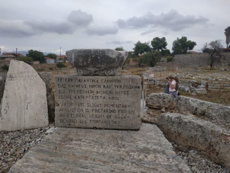 From Athens: Half-Day Biblical Corinth Tour - Authentic and Engaging Experience