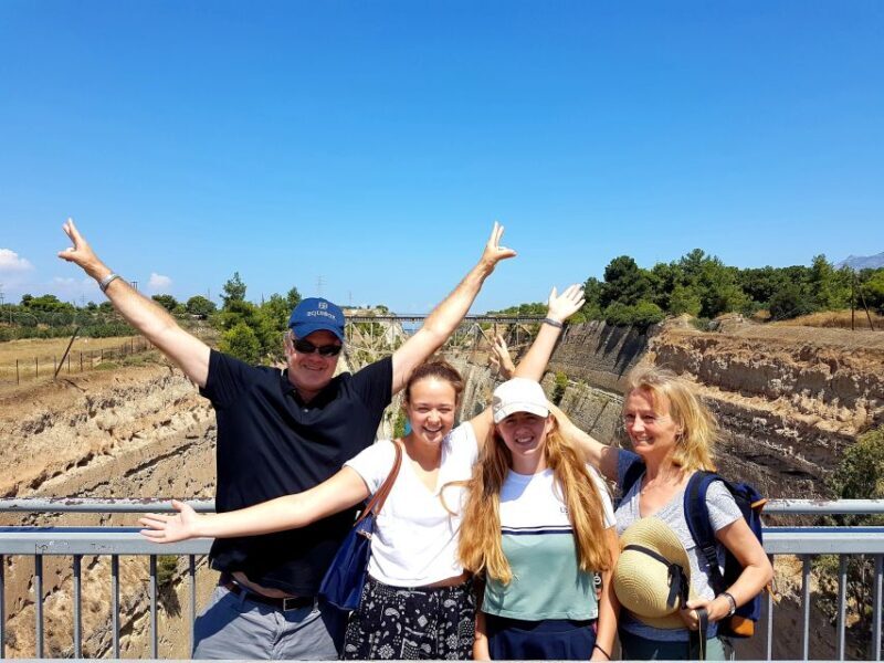 From Athens: Private Anc. Corinth, Temple of Hera, Blue Lake - The Temple of Hera and the Blue Lake