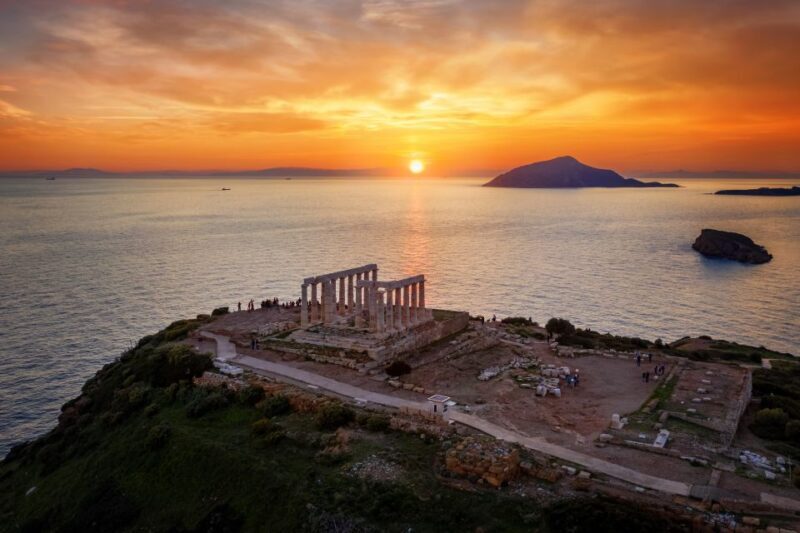 From Athens: Private Cape Sounion Sunset Tour with Transfer - Visiting the Temple of Poseidon