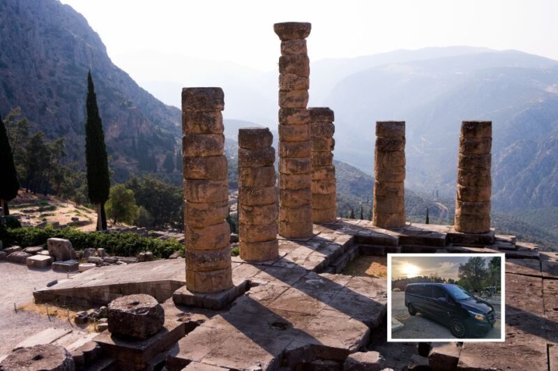 From Athens: Private tour to Delphi, the navel of the Earth - The Journey Begins: Comfortable Travel through Greece’s Heartland