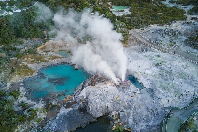 From Auckland : Te Puia & Wai Ariki Hot Springs Rotorua Day Tour - FAQ