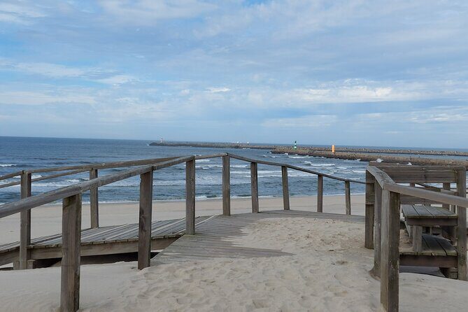 From Aveiro: Costa Nova, Barra, Vista Alegre - Half-Day Trip - The Third Stop: Costa Nova and Its Striped Houses
