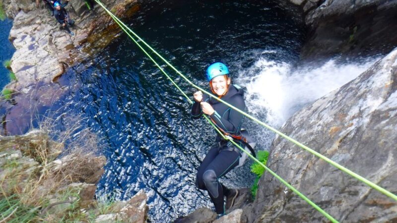 From Aveiro: Guided Canyoning Tour with Hotel Transfers - The Itinerary in Detail