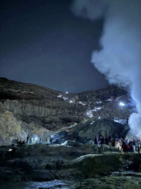 From Bali : The Majestic Mount Ijen Sunrise Trekking - The Highlights of Ijen: Blue Flames and the Sulfur Lake