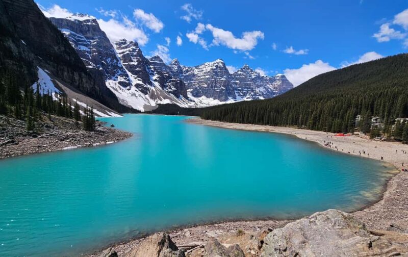 From Banff: Moraine Lake and Lake Louise Half Day Tour - Moraine Lake — A Natural Masterpiece