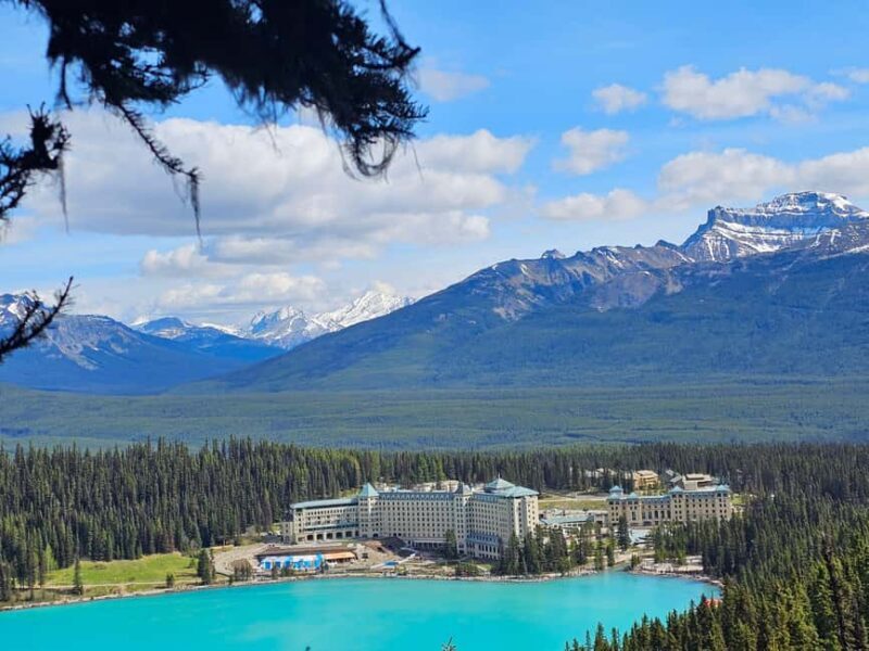 From Banff: Moraine Lake and Lake Louise Half Day Tour - Lake Louise — A Glacier’s Gift