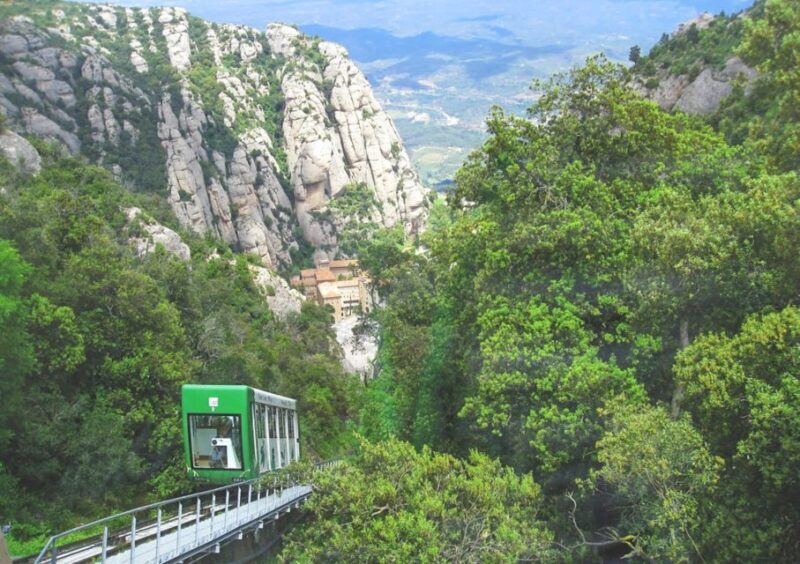 From Barcelona: Montserrat Lunch & Wine Tasting in Vineyard - Lunch with a View in Penedès Valley