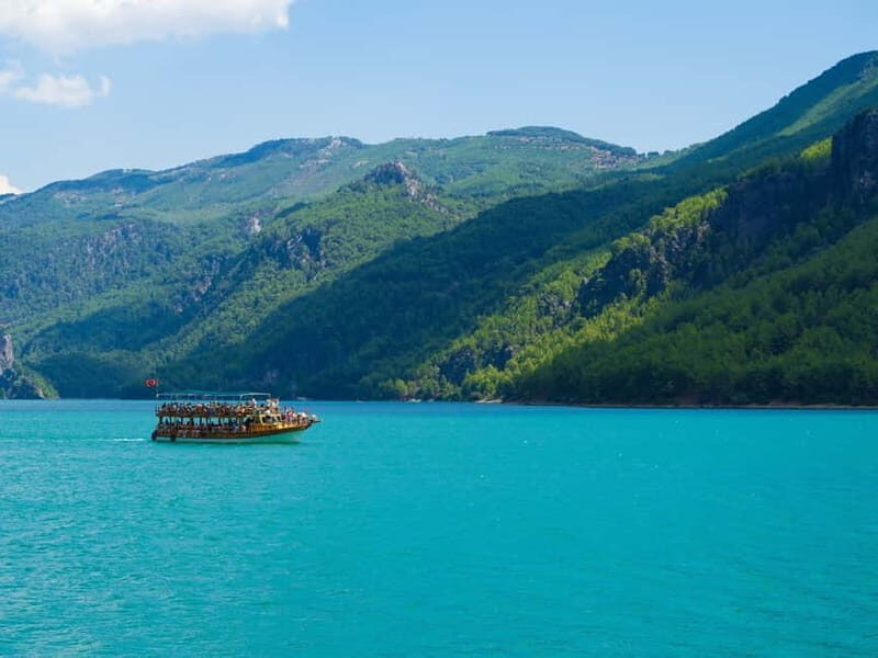 From Belek: Green Canyon Boat Trip with Lunch and Drinks - Key Points