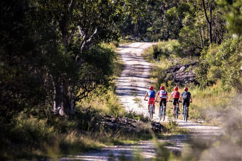 From Blue Mountains: Mountain e-Bike Ride, HANGING ROCK - The Ride Duration and Timing