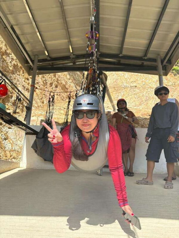 From Boracay: Mainland Off-Road ATV and Zipline Experience - River Swimming, Kayaking, and the Kawa Hot Bath