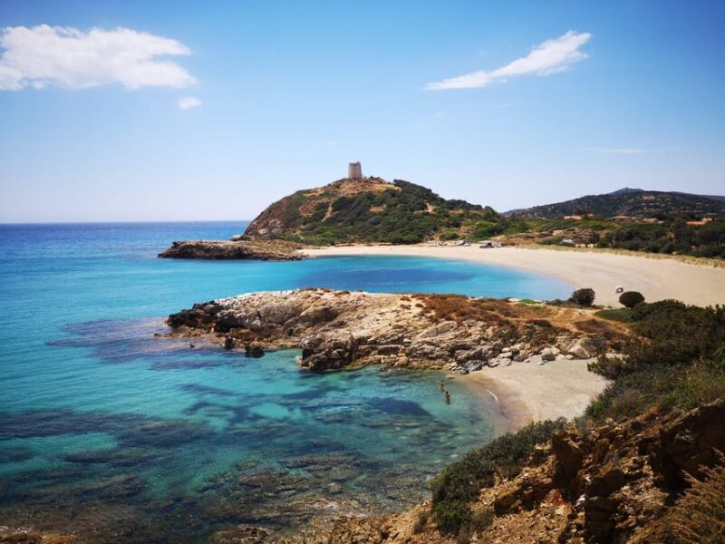 From Cagliari: Chia Beaches Tour with van - Key Points