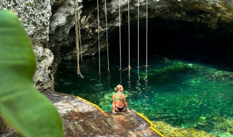 From Cancun: Kaan Luum with Cenotes & Lunch ECO - Lunch at Canamayte Eco Park