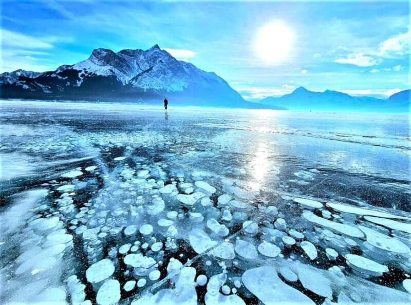 From Canmore/Banff: Icefields Parkway & Abraham Lake Bubbles - From Canmore/Banff: Icefields Parkway & Abraham Lake Bubbles — A Genuine Guide to an Enchanting Winter Day