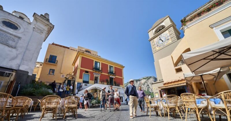 From Capri: Capri Walking Tour - Mt. Solaro and Chairlift Experience