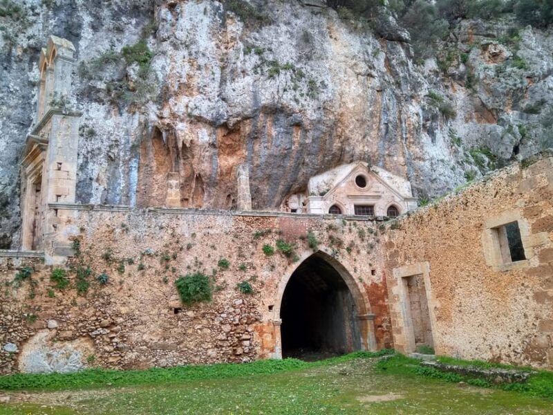 From Chania: Ag.Triada & Katholiko Monasteries | Hermit Cave - The Scenic Walk to Katholiko Monastery