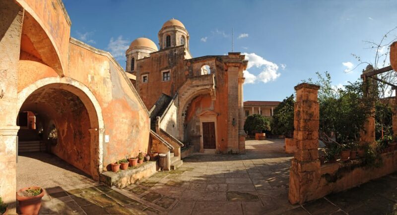 From Chania: Ag.Triada & Katholiko Monasteries | Hermit Cave - The Sum Up