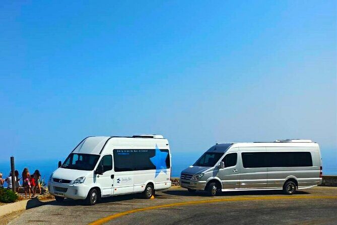From Chania: Private Hire Minibus/Minivan & Driver - What’s Included and What’s Not