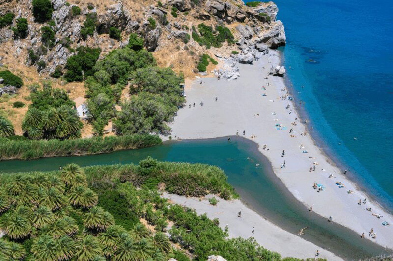 From Chania & Rethymno: Kourtaliotiko, Preveli & Damnoni - Why This Tour Might Be Worth Your While