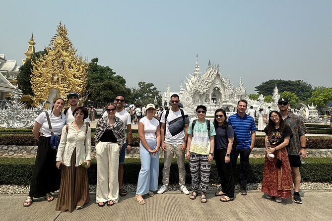 From Chiang Mai: Chiang Rai White Blue Red Temples Day Tour - Mae Khachan Hot Spring