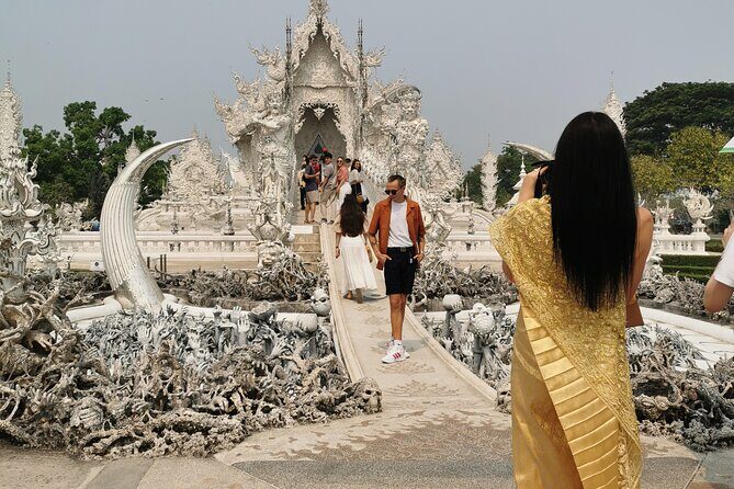 From Chiang Mai: Chiang Rai White Blue Red Temples Day Tour - The Blue Temple (Wat Rong Suea Ten)