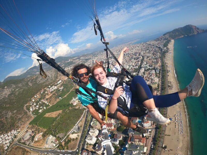 From city of Side Alanya Paragliding - Key Points