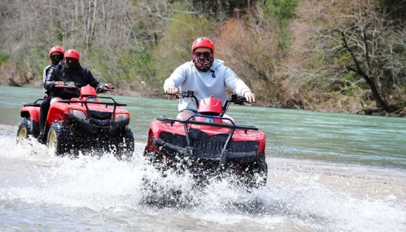 From city of Side: Taurus Mountains Quad ATV Tour - Authenticity and Unique Features