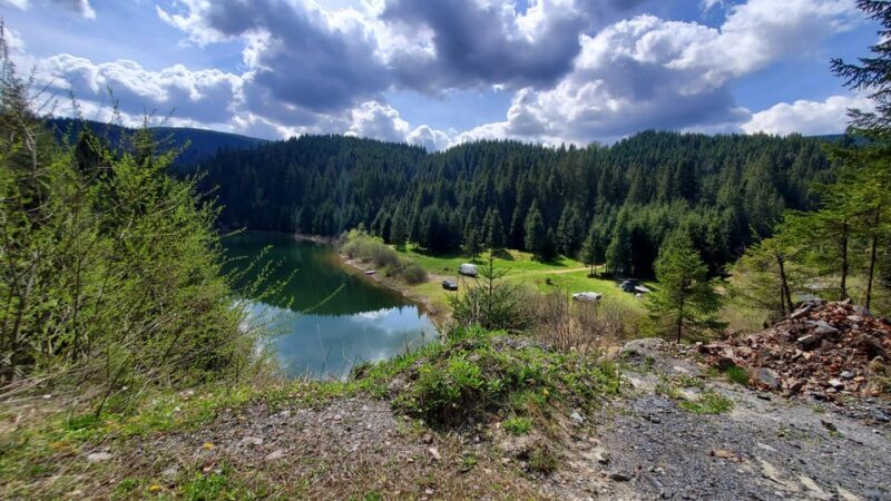 From Cluj: Mountain Bike around Lake Dragan - The Experience in Detail