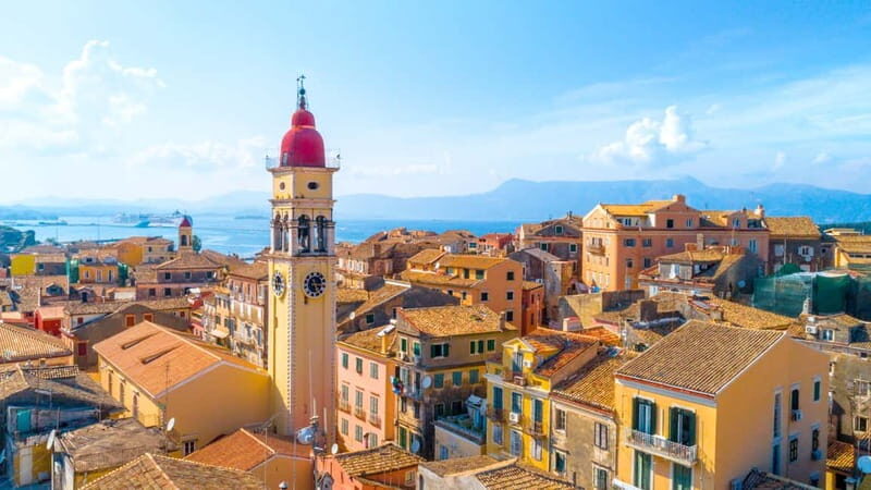 From Corfu Port: Shore Trip with Boat Cave Tour or Beach - Key Points