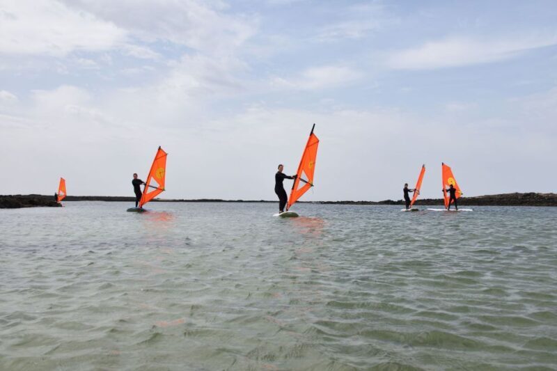 From Corralejo: Small Group Windsurfing Class in El Cotillo - The Value of All-Inclusive Convenience