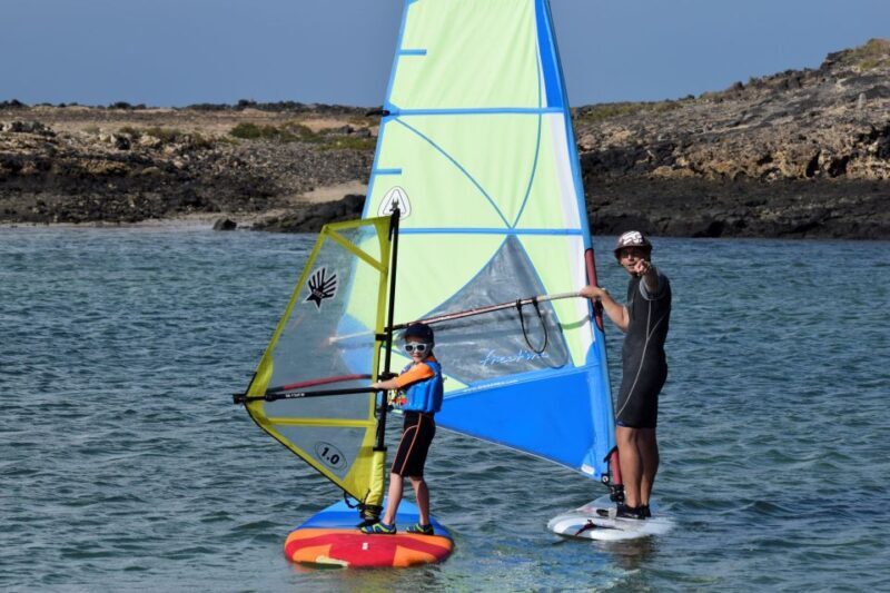 From Corralejo: Small Group Windsurfing Class in El Cotillo - FAQ