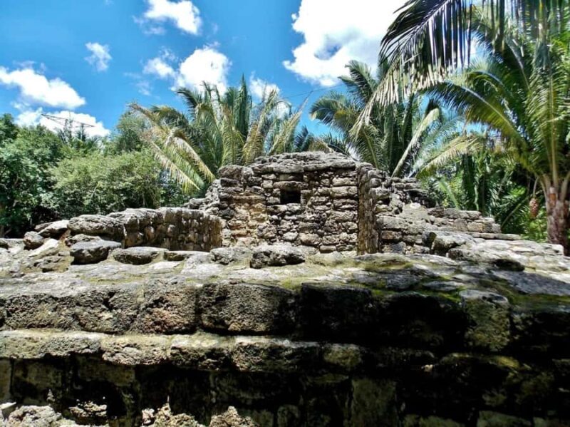 From Costa maya : mayan ruins and stop at the fruit market . - Exploring the Mayan Ruins and Local Flavors from Costa Maya