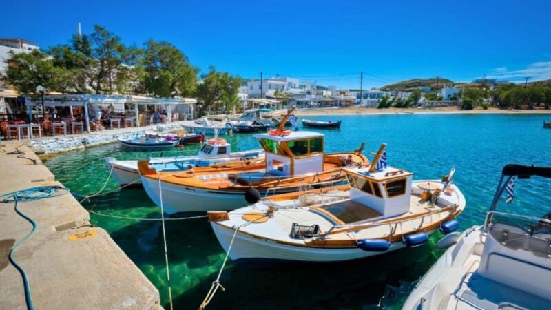 From Crete Rethimno:Milos Day Trip(Plaka,Sarakiniko,Polonia) - Pollonia: The Charming Fishing Village