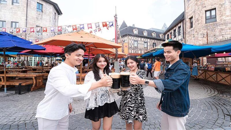 From Da Nang: Ba Na Hills, Golden Bridge Day Tour by Cable - Reaching the Peak: Chua Mountain