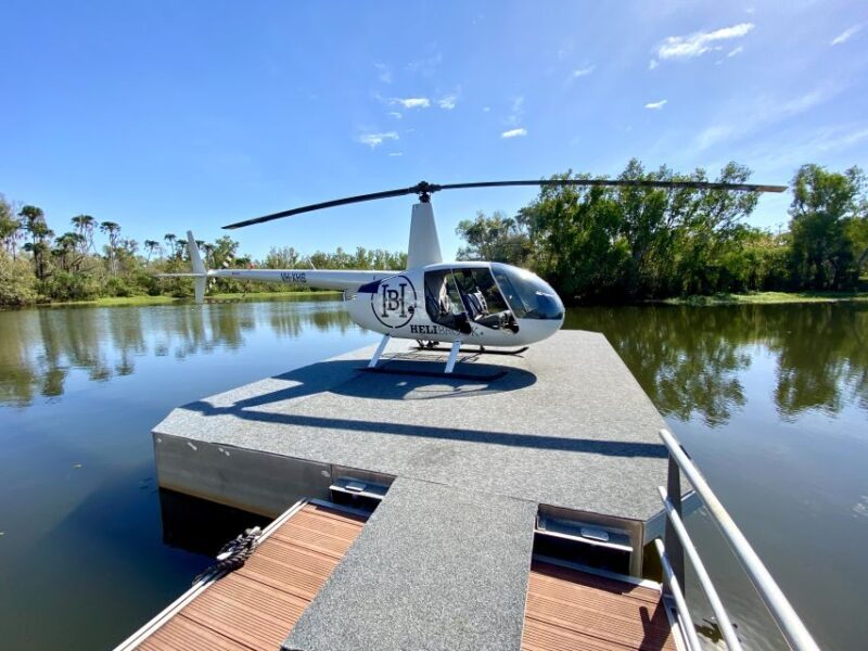 From Darwin: Top End Helicopter Ride & BBQ Cruise Day Trip - An Impressive Sampling of Top End Wilderness