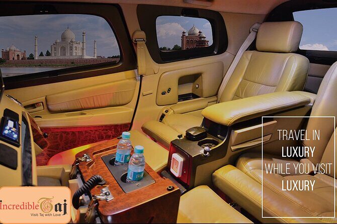 From Delhi: Luxury Taj Mahal Day Tour By Audi / BMW/ Mercedes - Agra Fort: A Step Back in Time