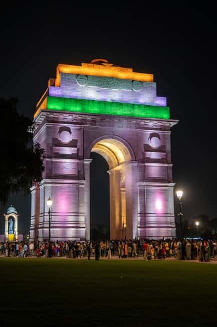 From Delhi: Nightlife Tour with Food and Drinks - An Immersive Night in Delhi’s Lights and Lanes