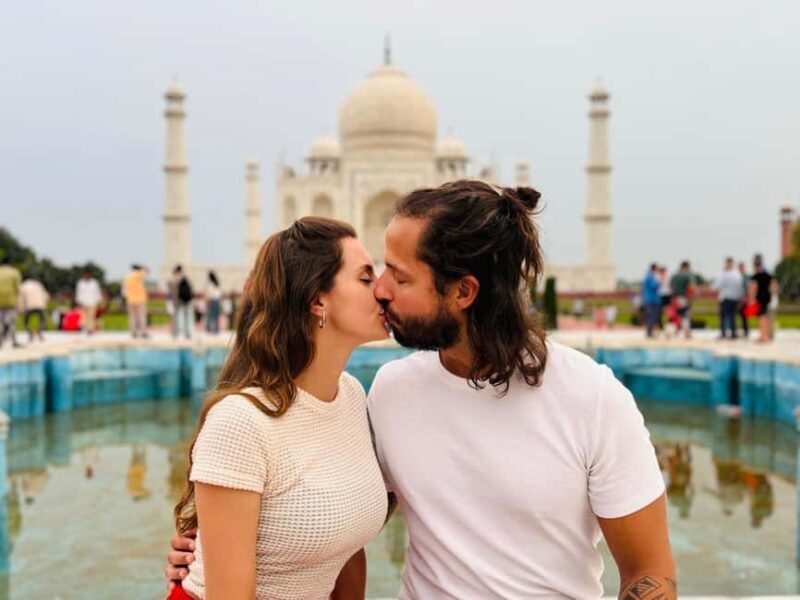 From Delhi: Private 3-Day Golden Triangle Tour with Hotels - Day 2: The Taj Mahal and a Scenic Drive to Jaipur