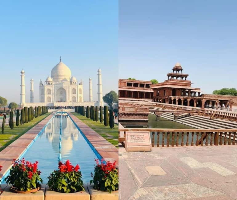 From Delhi: Taj Mahal & Agra Day Trip with Fatehpur Sikri - Visiting Agra Fort & Baby Taj