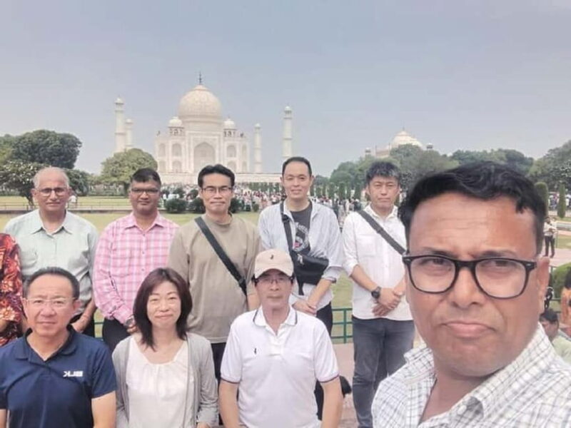 From Delhi: Taj Mahal & Agra Tour by Gatimaan Express Train - Arrival and Guided Tour of the Taj Mahal