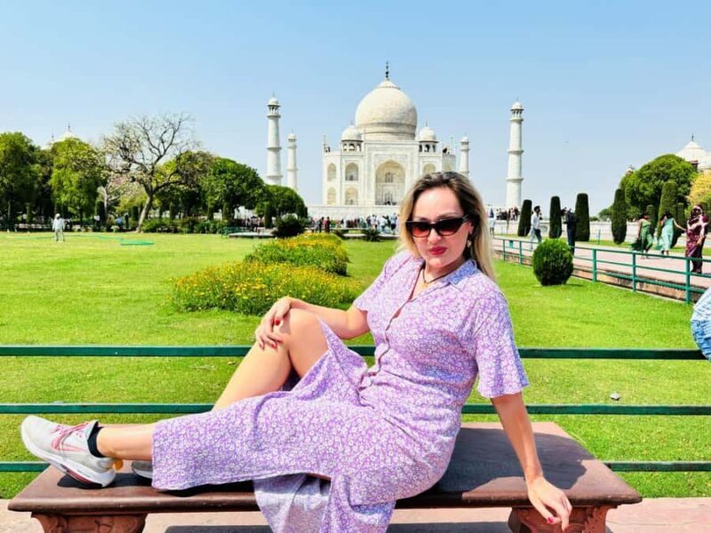 From Delhi: Taj Mahal & Agra Tour With Elephant Conversation - Key Points