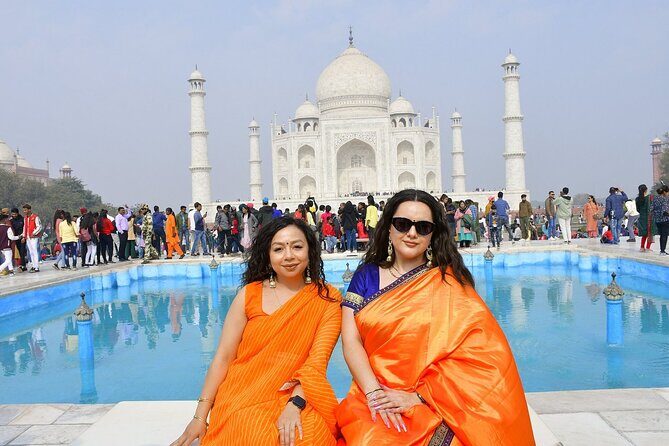 From Delhi : Taj Mahal Photoshoot in Indian Ethnic dresses - The Sum Up